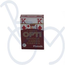 Speelkaarten 4 index opti bridge kaarten
