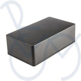 Kast ABS zwart IP54 100 x 50 x 25mm.